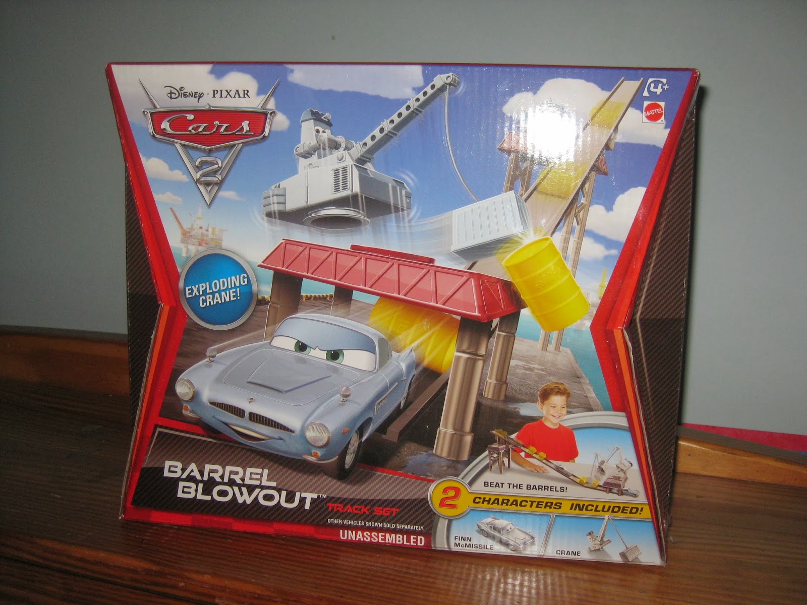 Dan the Pixar Fan: Cars 2: Barrel Blowout Track Set
