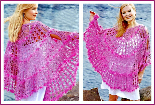 Ergahandmade: Crochet Poncho + Diagram