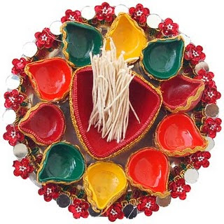 Malayalam News: [www.keralites.net] Diwali Thali Decorated with Bandej ...