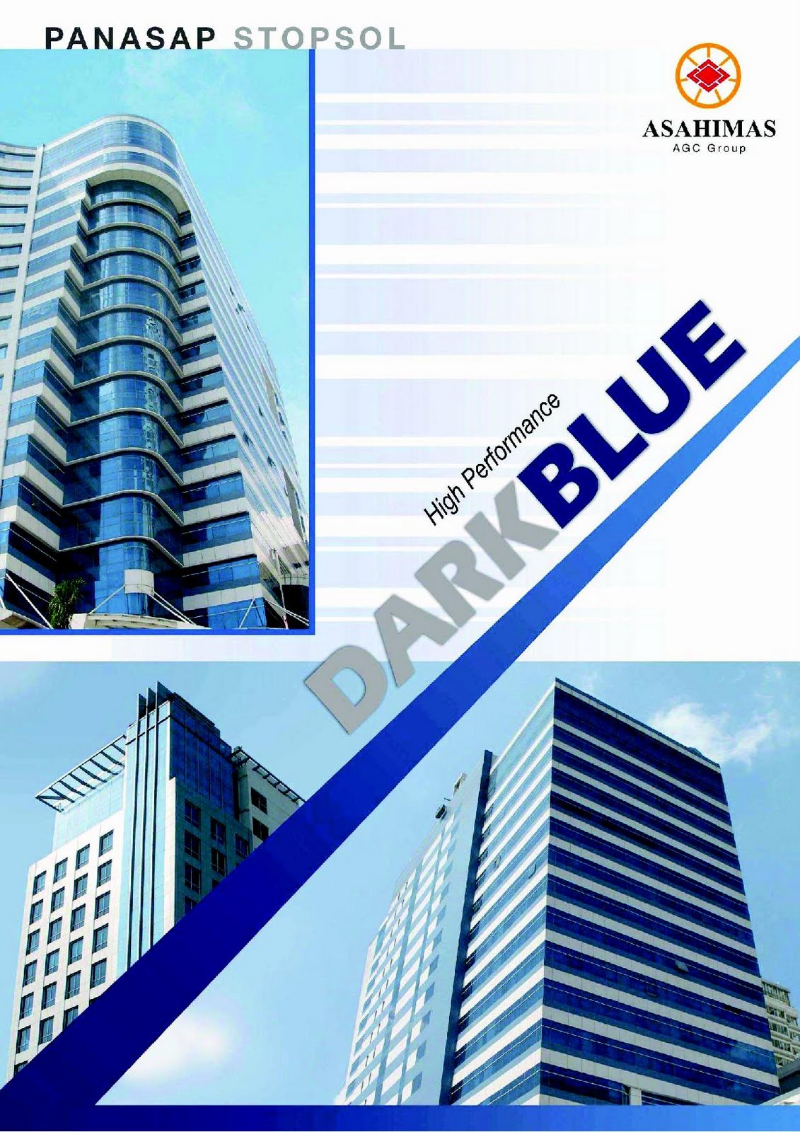Kaca : Panasap Stopsol Dark Blue - Media Bangunan