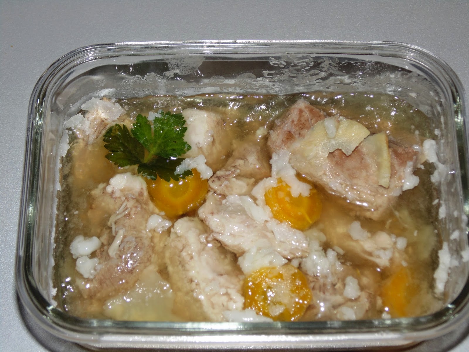 Romanian pork aspic - recipe (including photos) | Life in Luxembourg