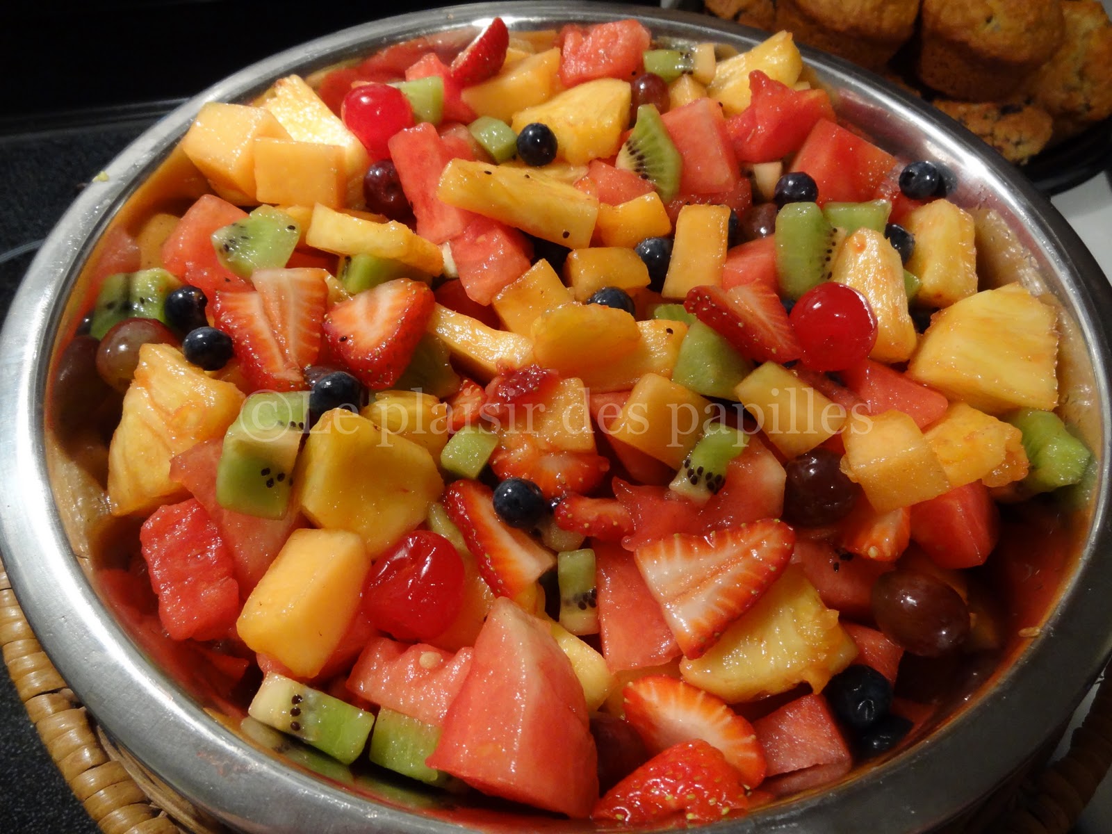 Le plaisir des papilles: Salade de fruits frais