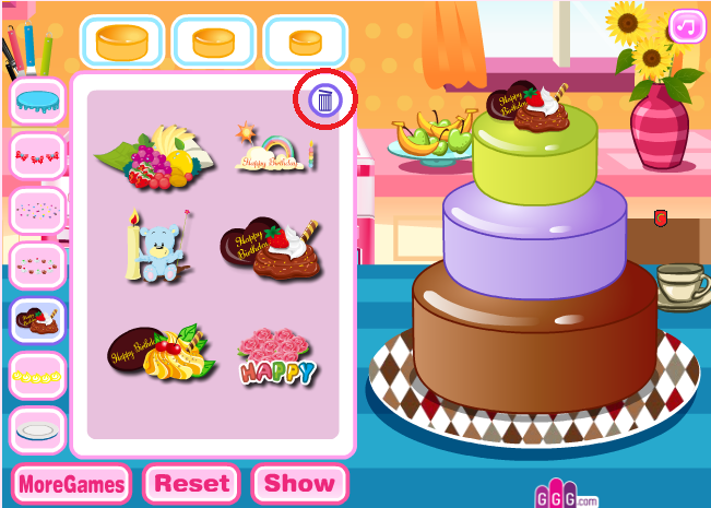 Games Memasak: Permainan memasak dan menghias kue ulang tahun