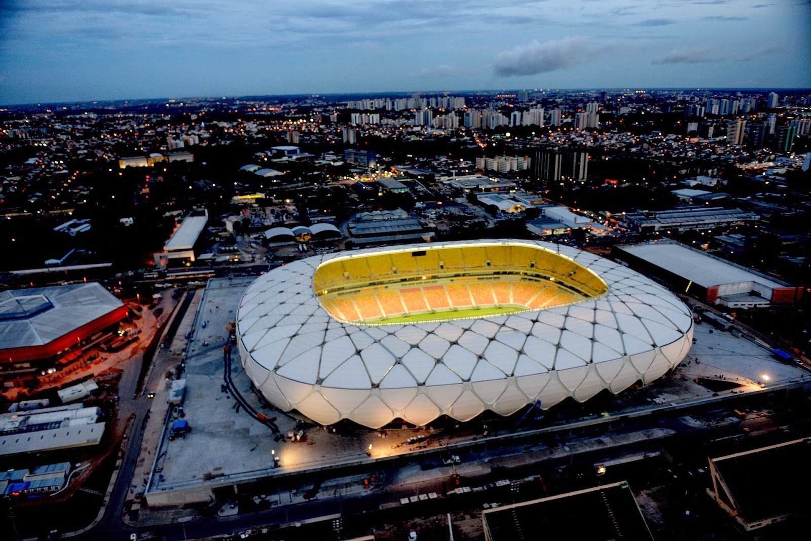 Stop frames of the Planet: Arena da Amazonia, Amazon Arena, Manaus ...