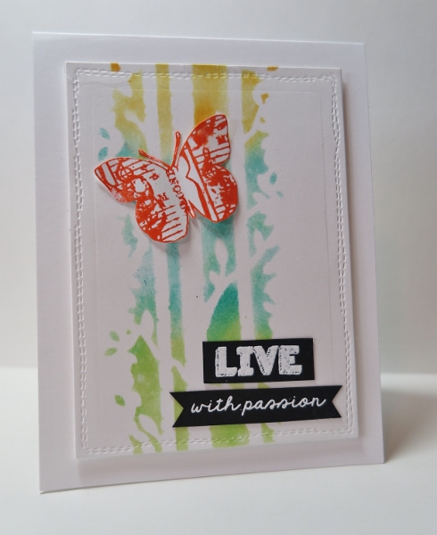 scandinancy creates: CAS Watercolour March Spring Challenge