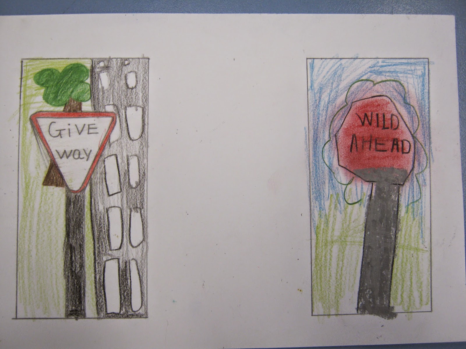 The Art Room- Studio 2: Road Signs