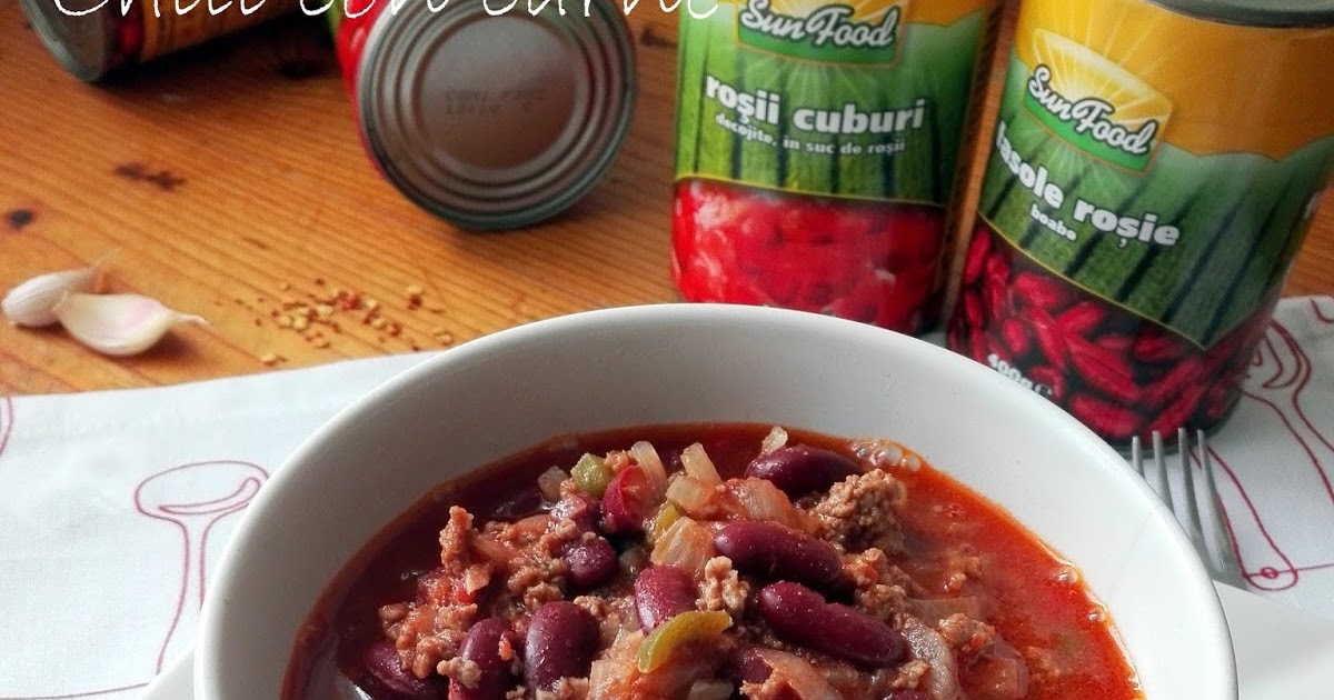 Arome si culori : Chili con carne