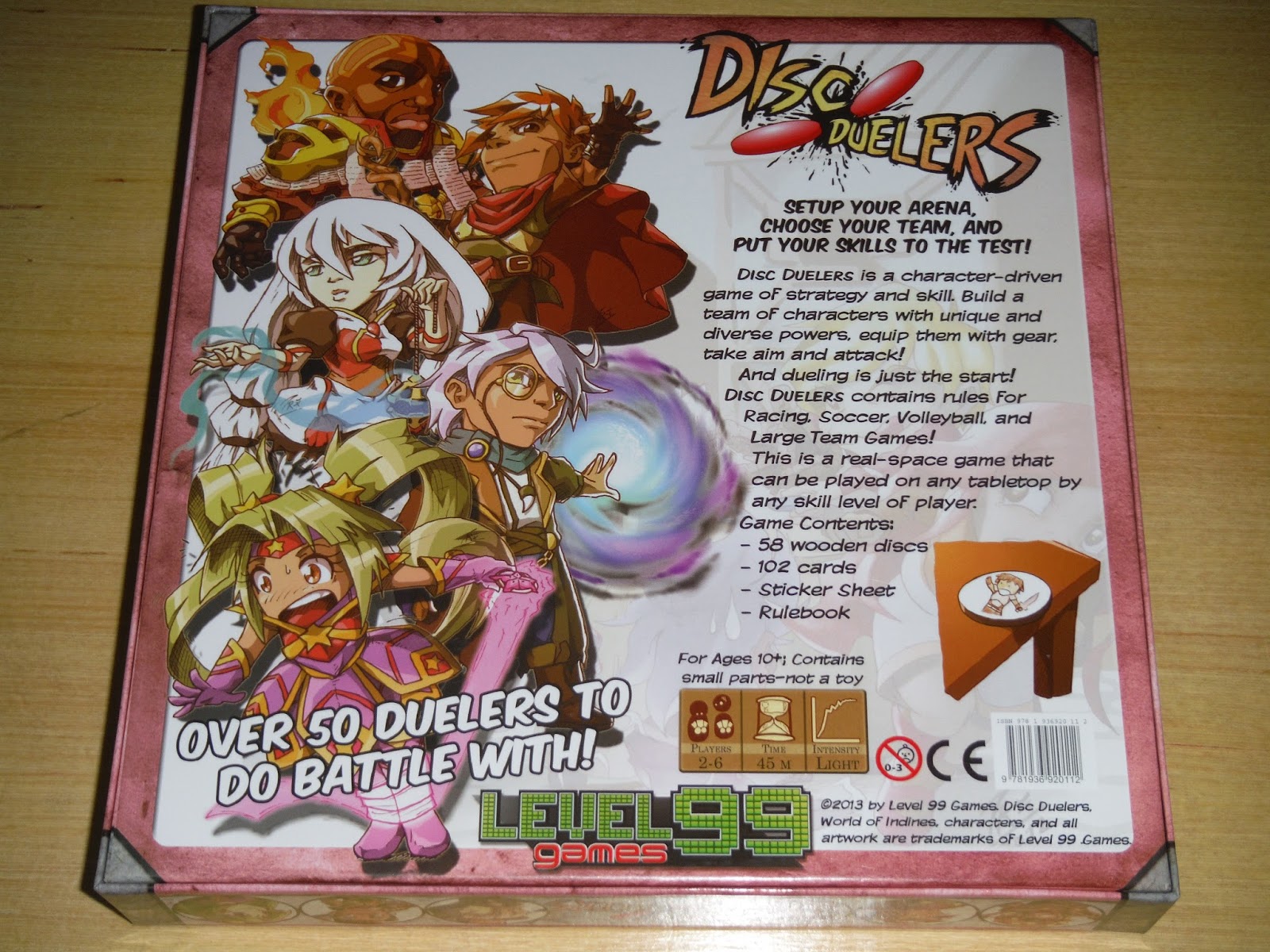 Kentucky Bored Gamer: Review: Disc Duelers!