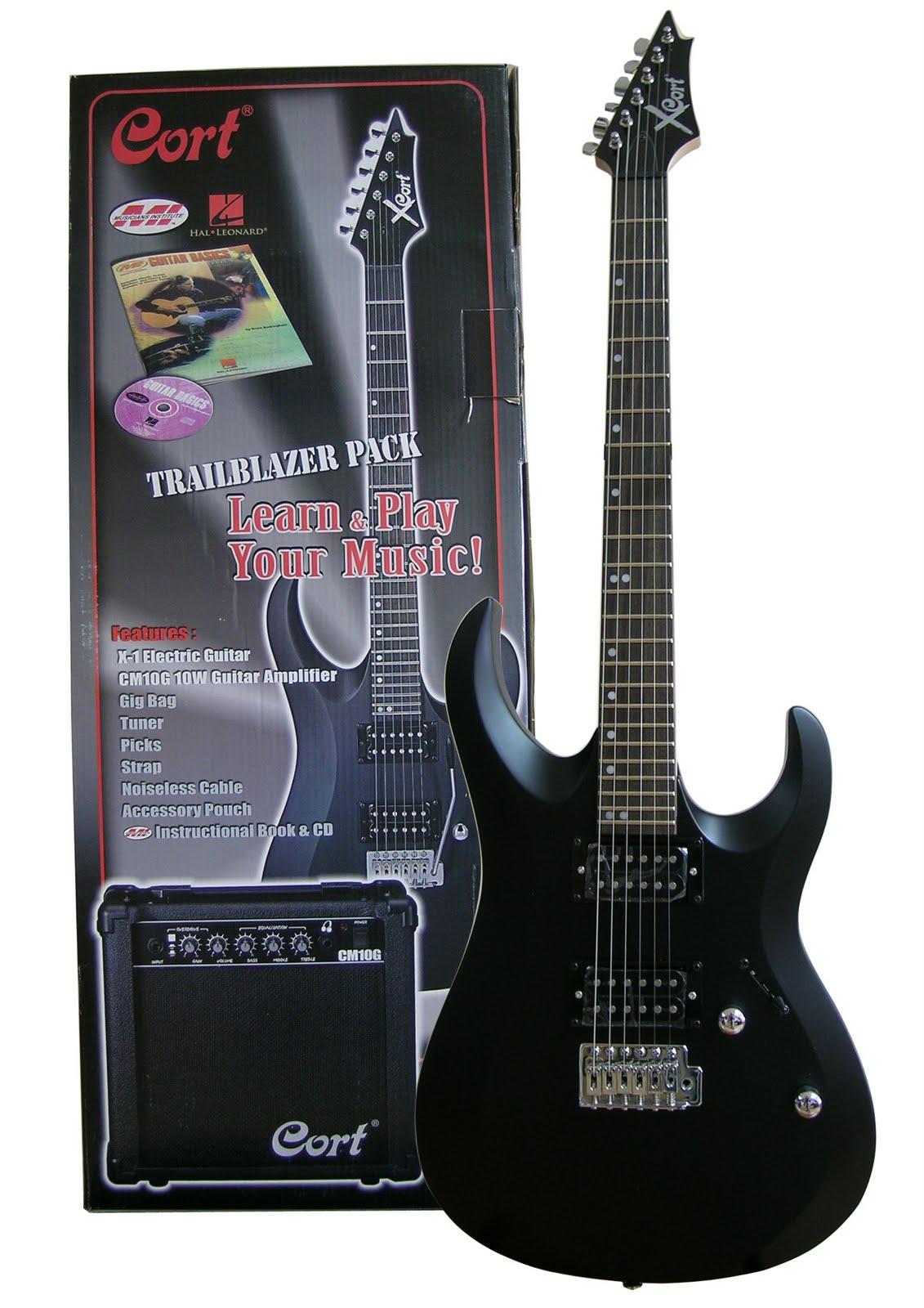 JL Guitar Collection: Cort Electric Guitar Pack - CGP X1