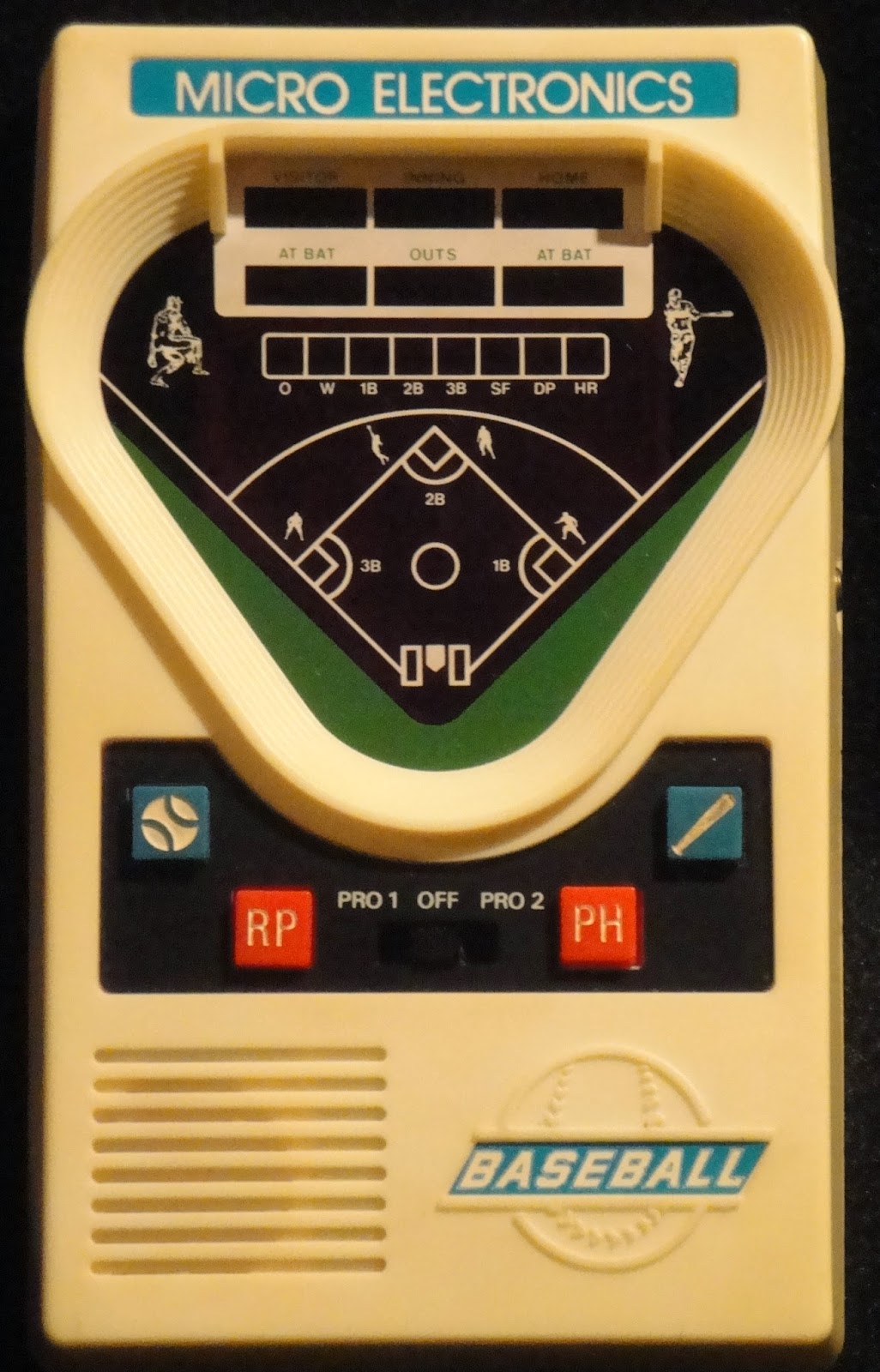 Electronic Baseball : Micro Electronics - Baseball (handheld game)