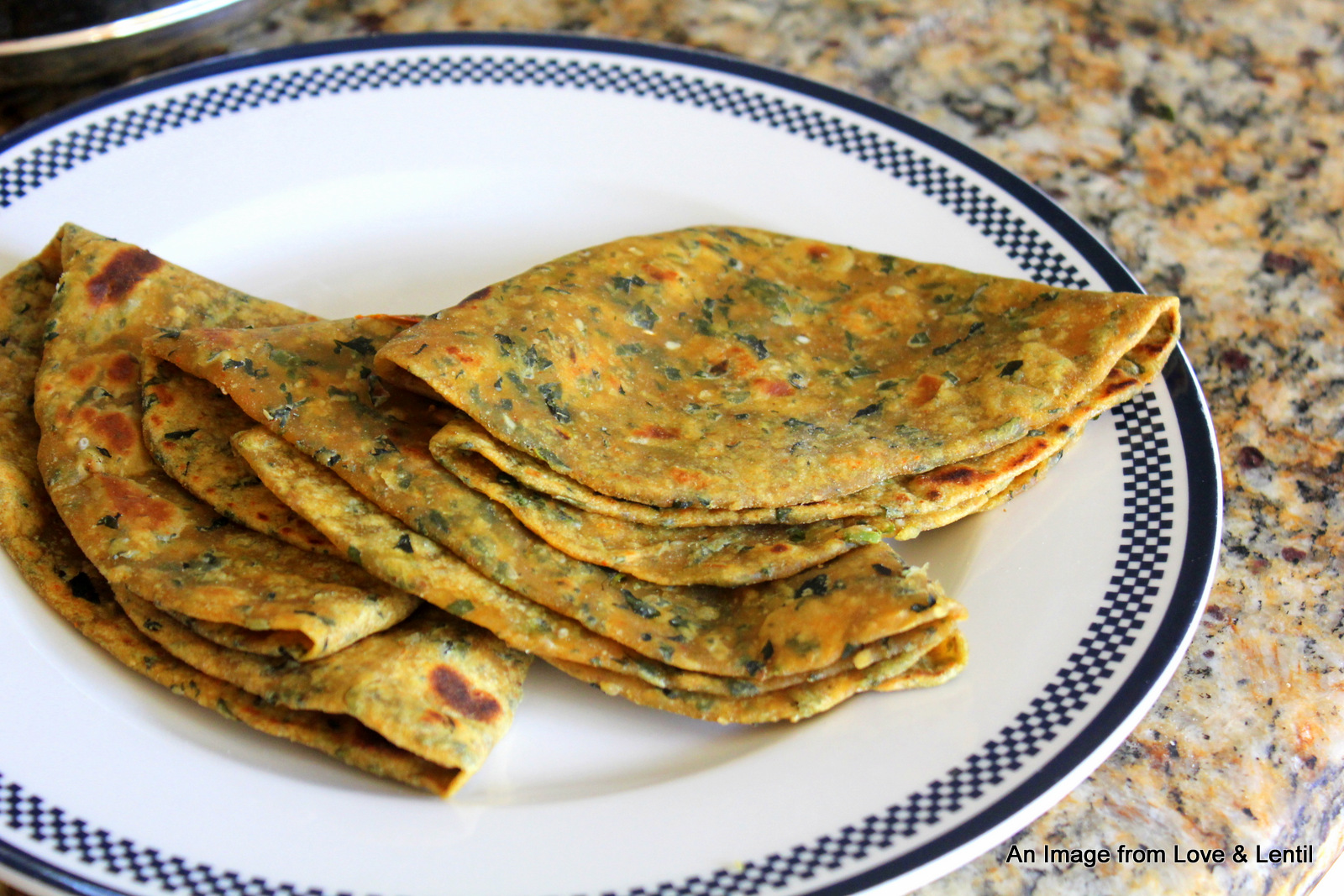 Love & Lentil: Pudina (Mint) Paratha