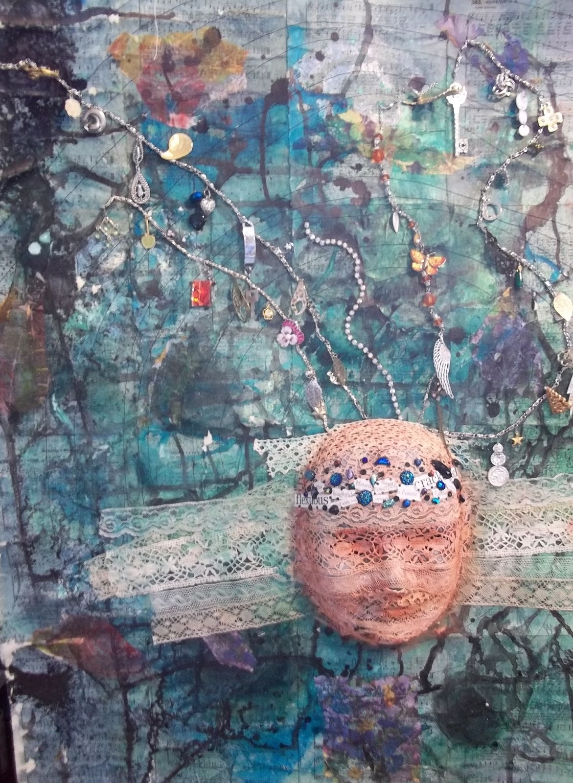 Mixed-Media Self-Portrait Challenge