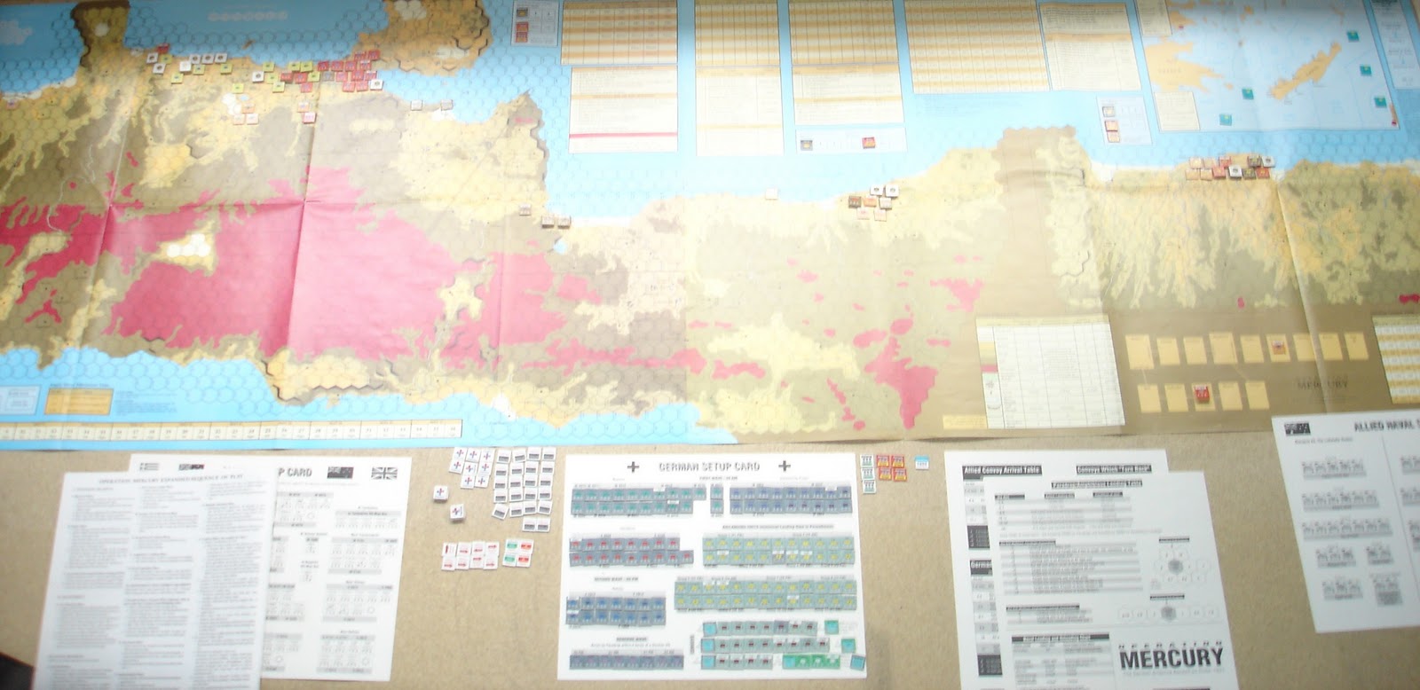 One Sided Miniature Wargaming Discourse: Operation Mercury - Part 1