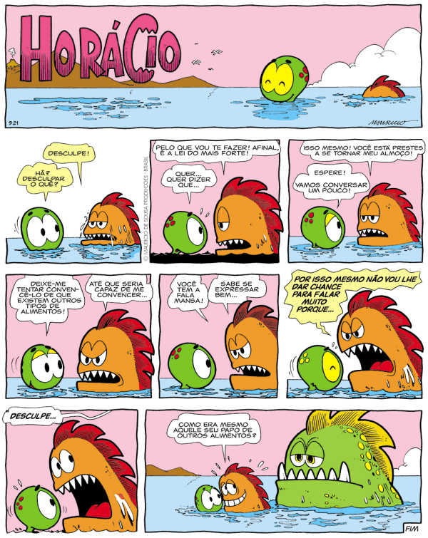 Blog do XANDRO: HQs : Horácio N°512 - Mauricio de Sousa!