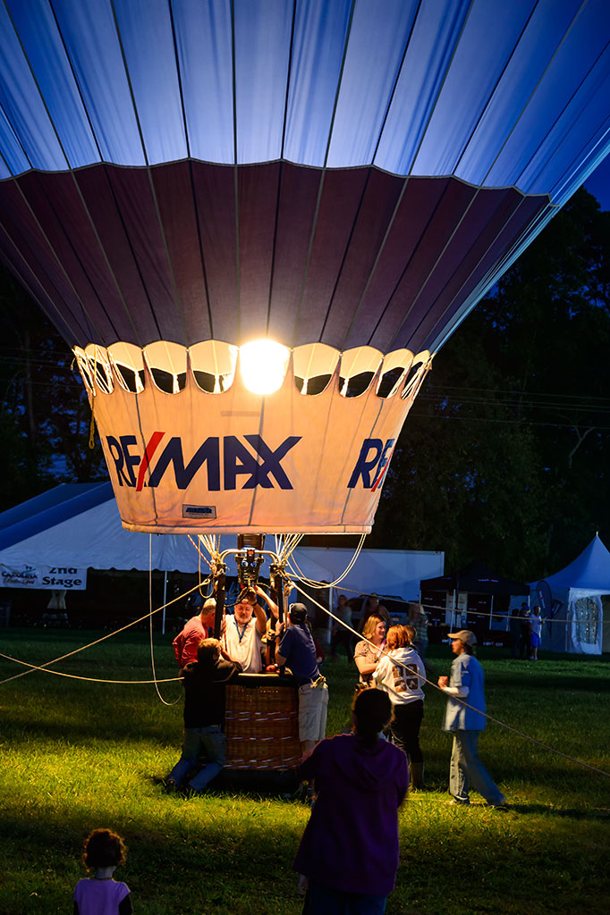 Bubba's Garage: Up, Up and Away at the Carolina BalloonFest