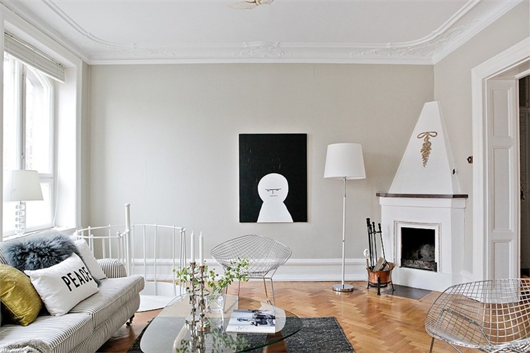 my scandinavian home: A beautiful Malmö home in neutrals