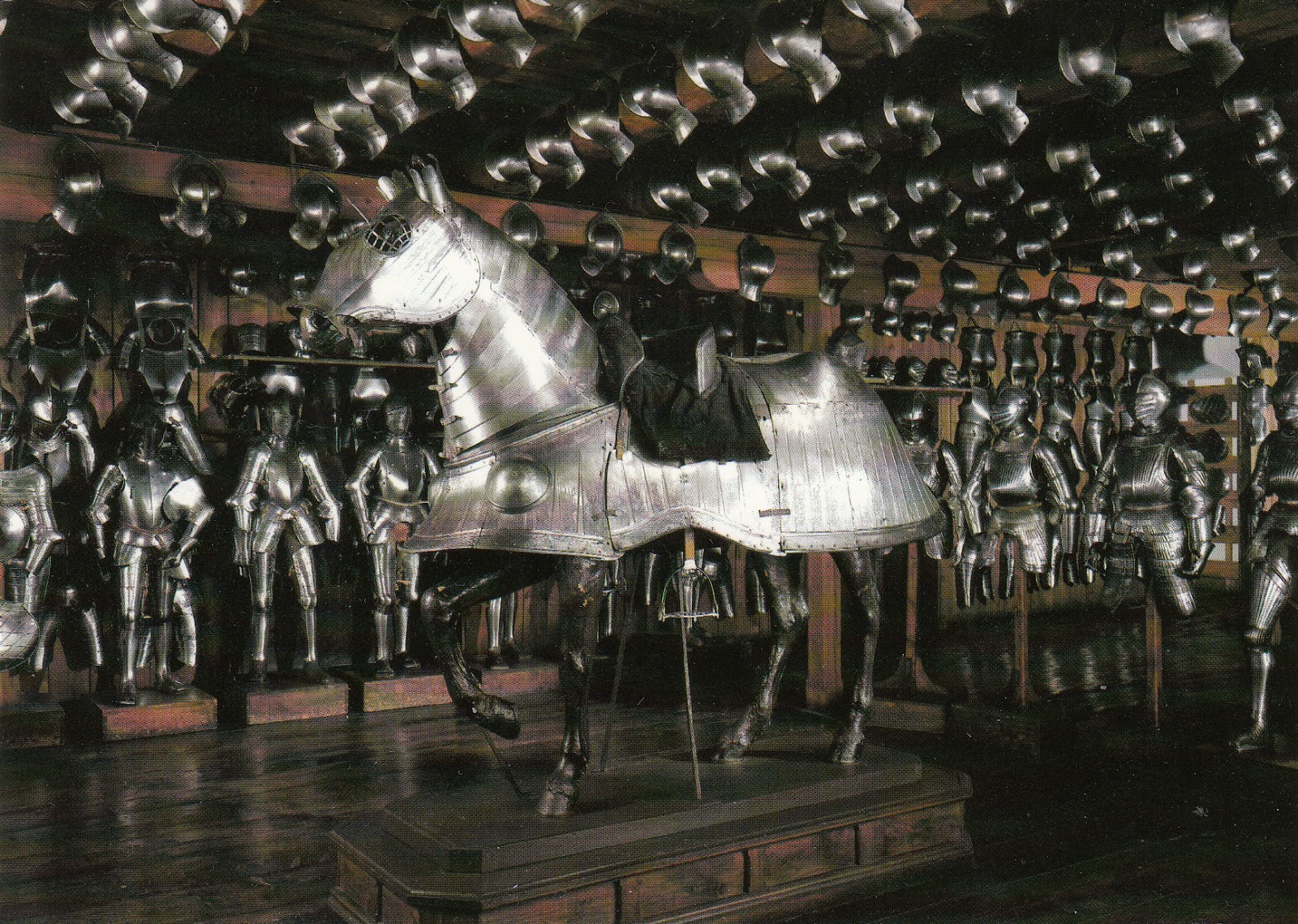 My postcard and stamp week: Austria: Styrian Armoury in Graz