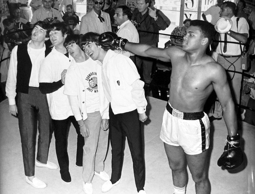 When The Beatles Met Muhammad Ali in 1964 ~ vintage everyday