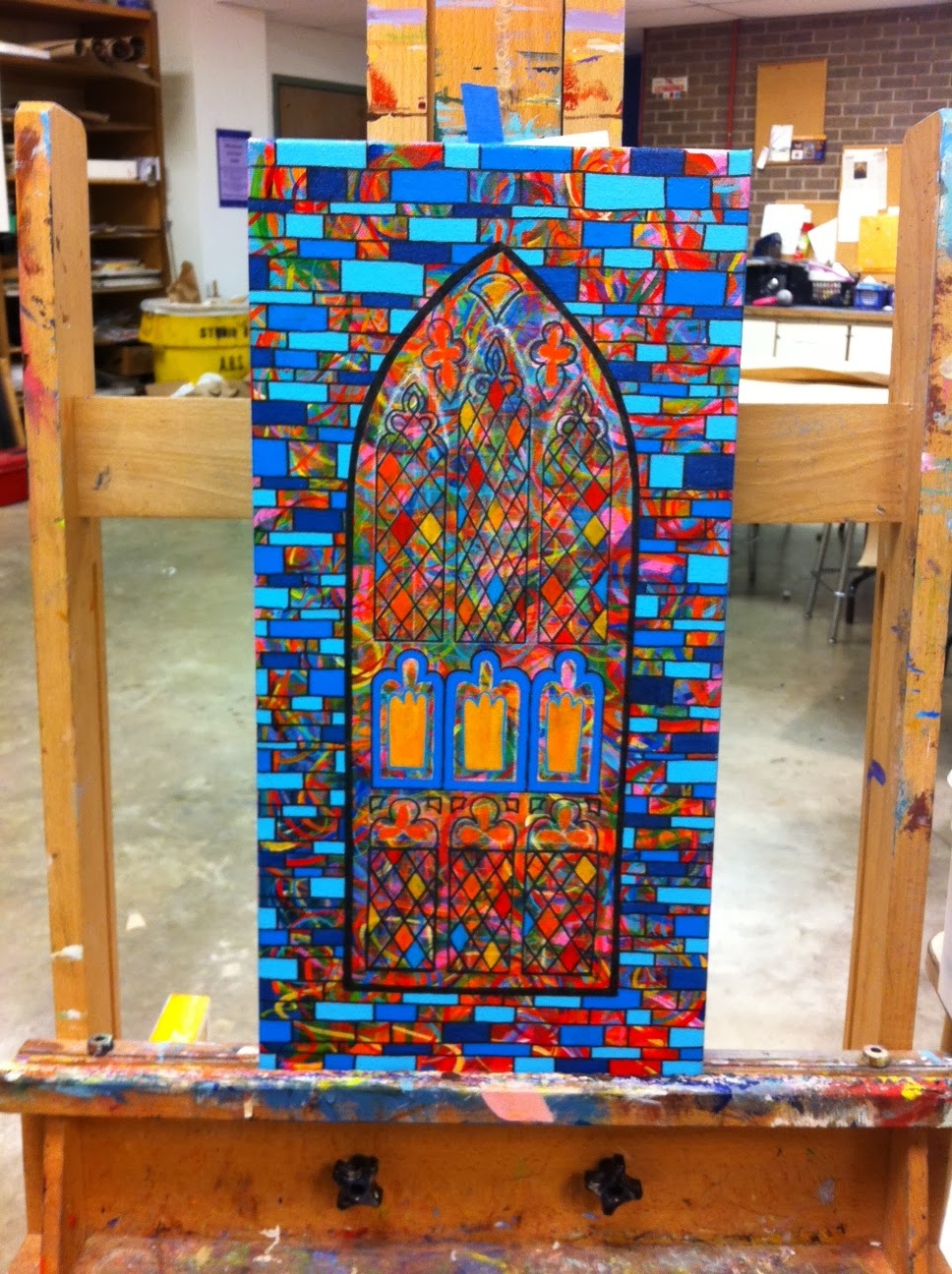 Meow Bark Art: Feature Art Friday: Art in Progress