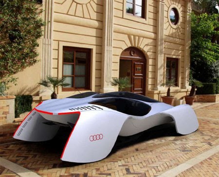 Development of World Car: Audi Avatar 3-Seater Electric Supercar for 2032