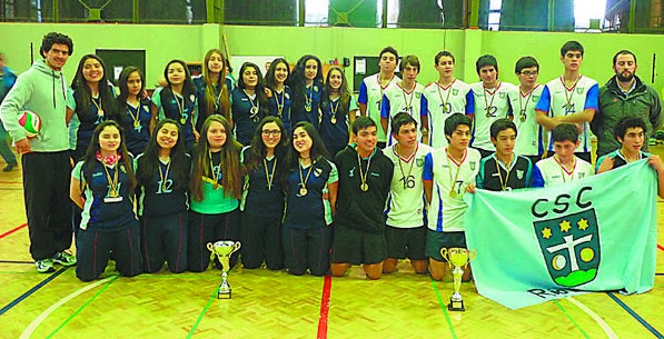 Frecuencia Deportiva: INSTITUTO INMACULADA CONCEPCIÓN DE VALDIVIA EN DAMAS Y COLEGIO SANTA CRUZ ...