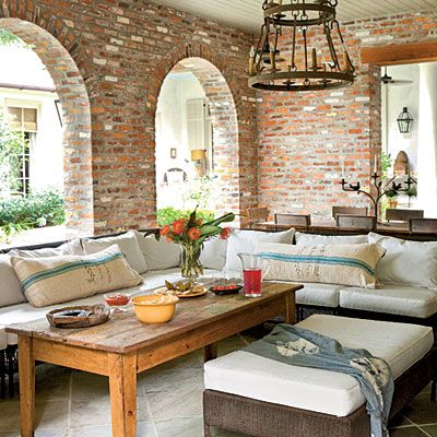 Exposed Brick Decor - The Cottage Market