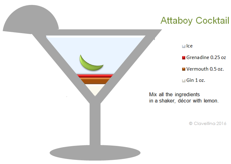 InFood: Attaboy Cocktail