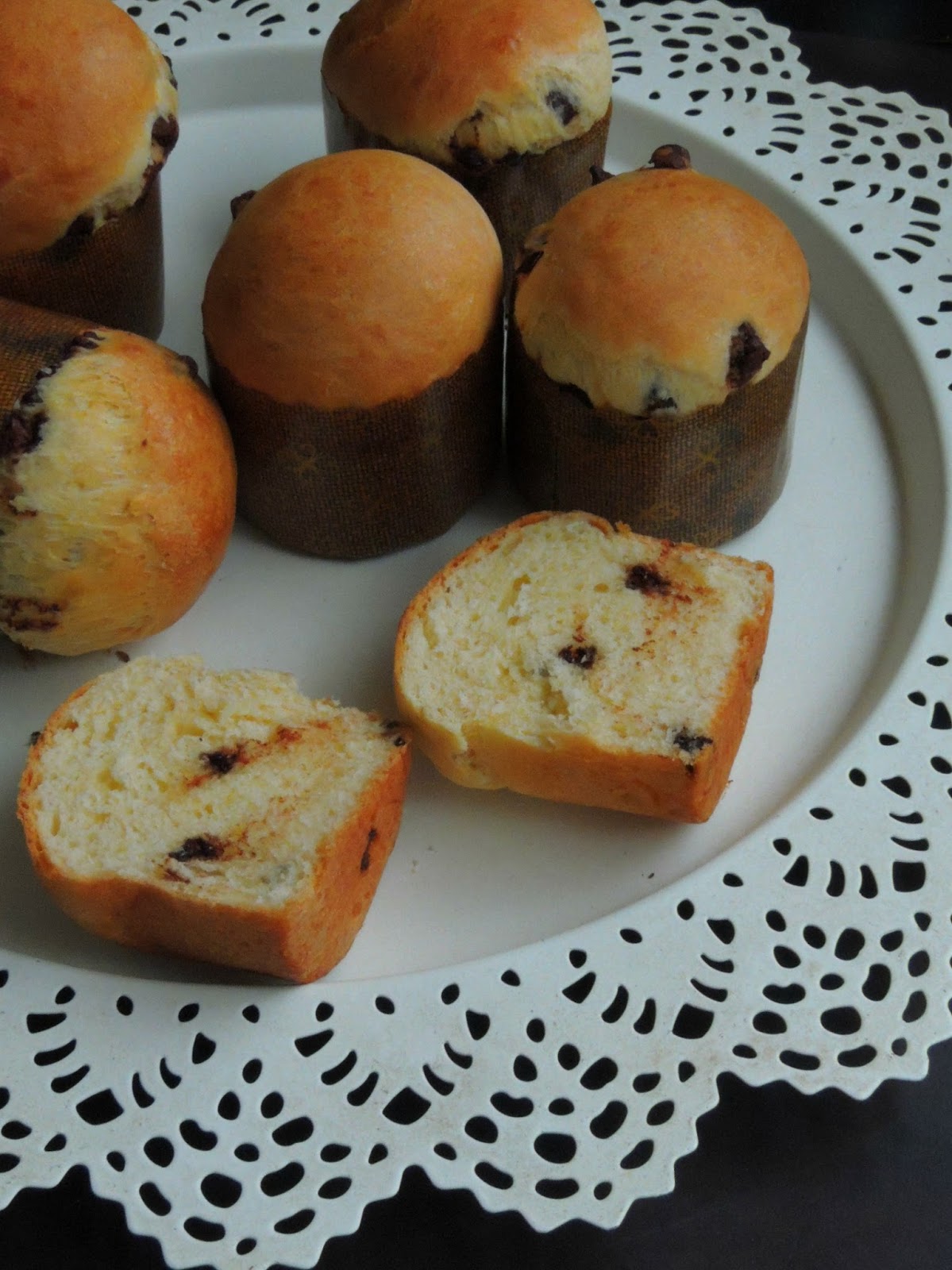 Priya's Versatile Recipes: Panettone/Mini Panettone with Chocolate ...