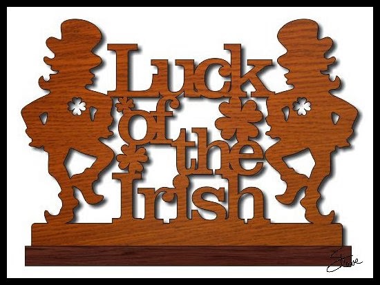 Scrollsaw Workshop: Luck of the Irish Scroll Saw Pattern.