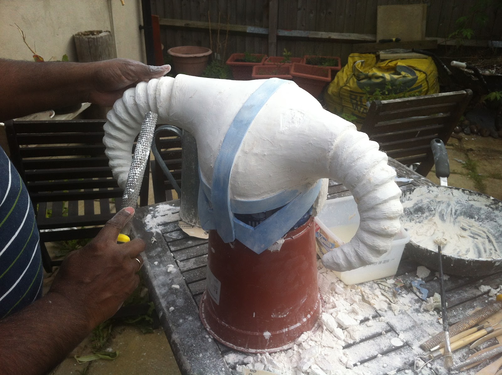 JUST VISUALIZE: Making a Skyrim Iron Helmet!