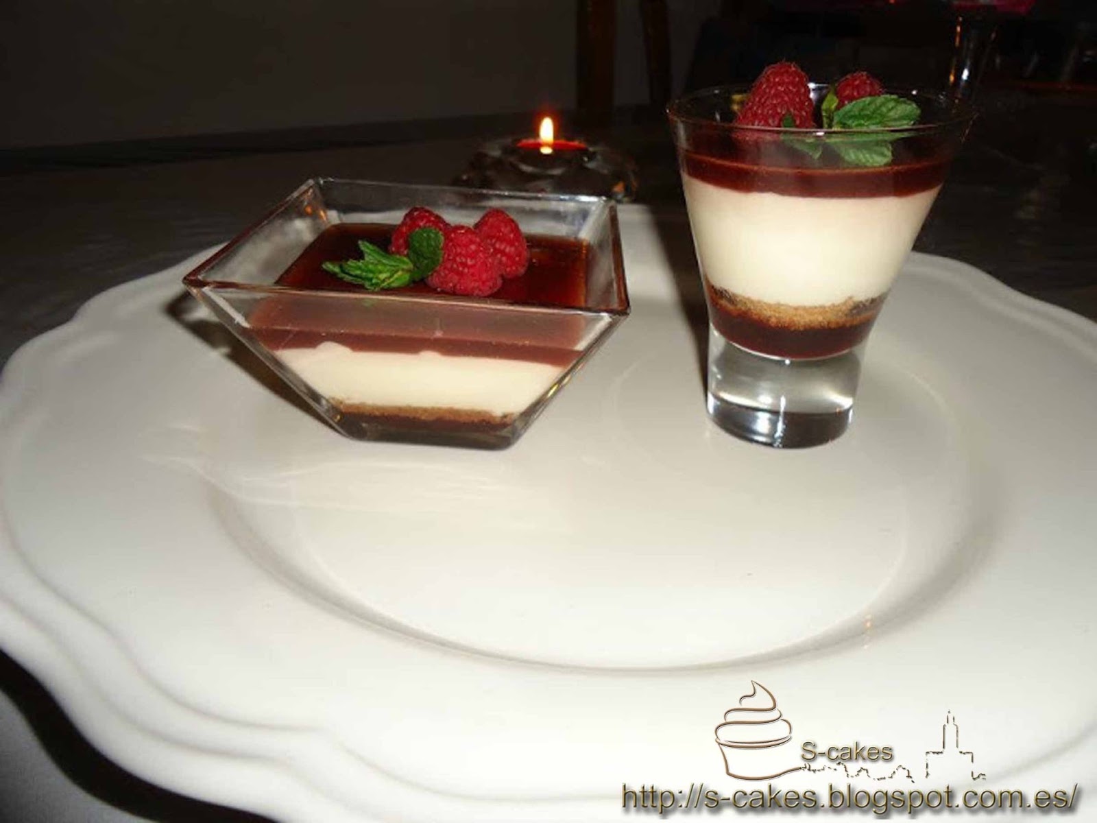 S-CAKES: Tartas individuales "Queso y fresas"