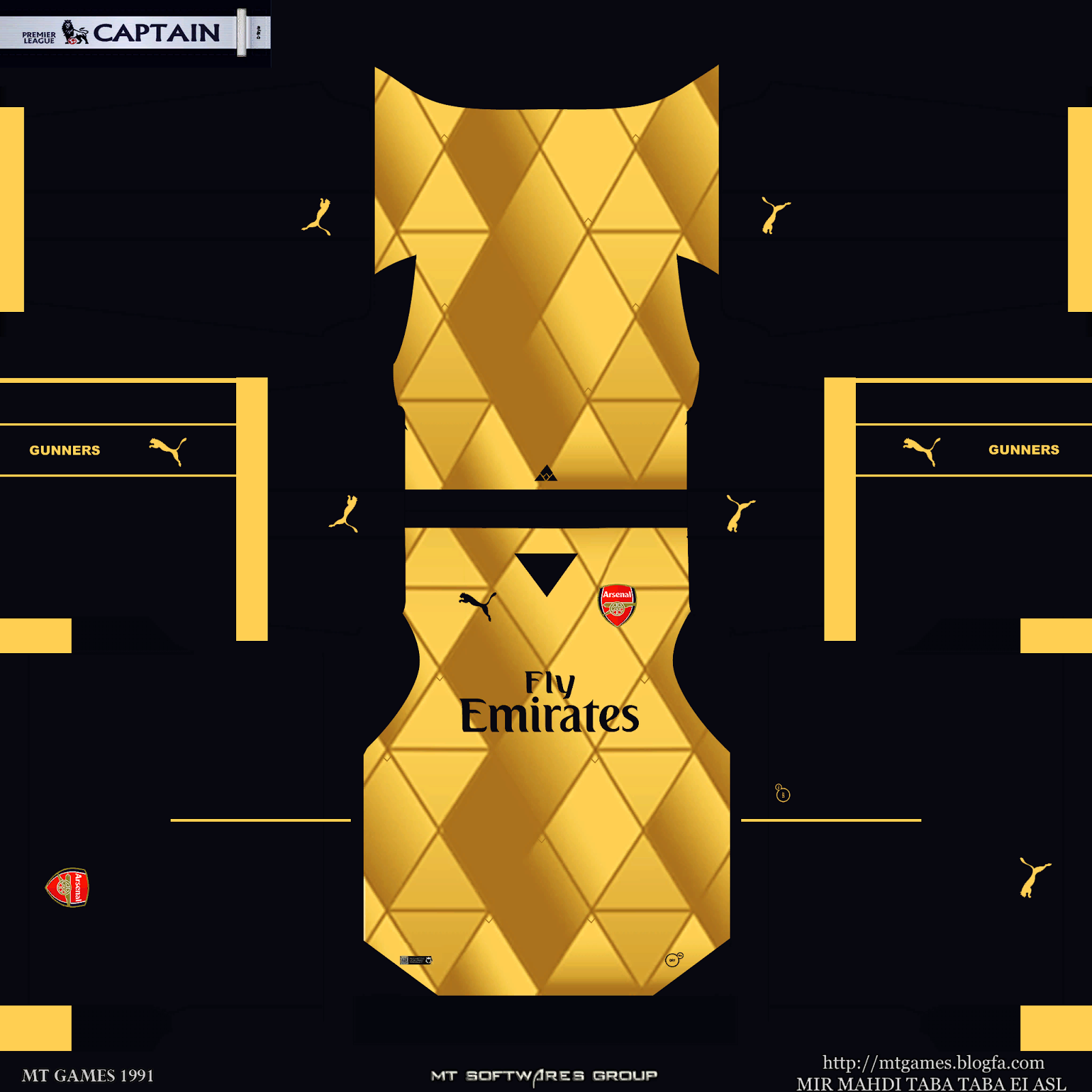 PESEDIT2016: ARSENAL PES 2016 PS4