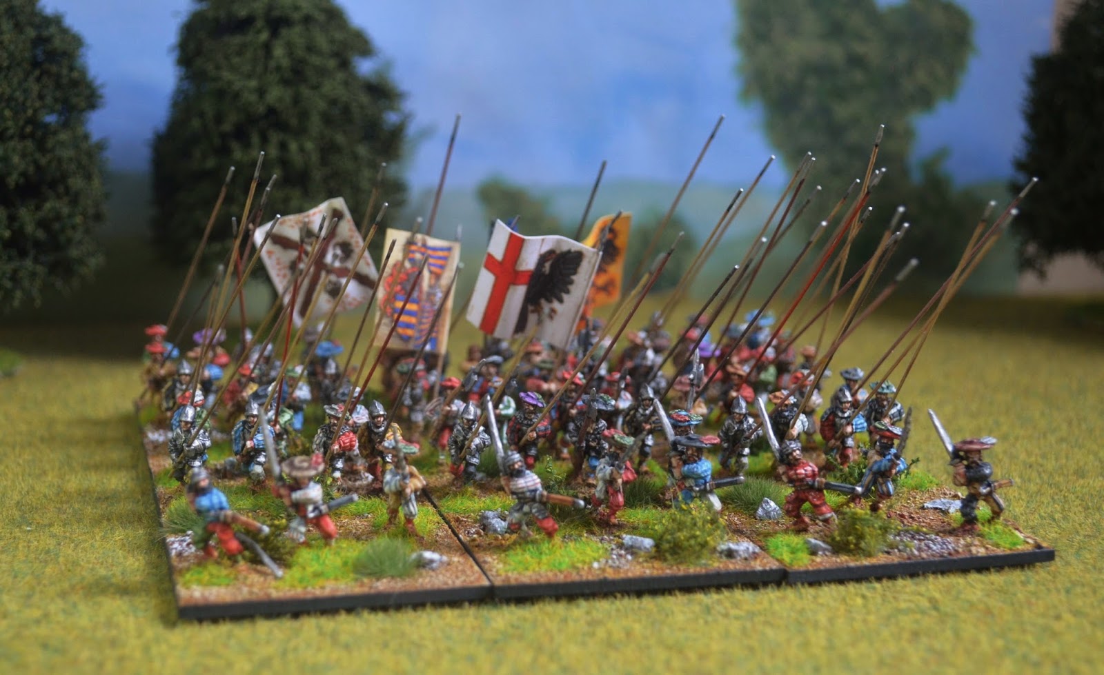 [TMP] "15mm. Italian wars X. Landsknecht Pikes " Topic