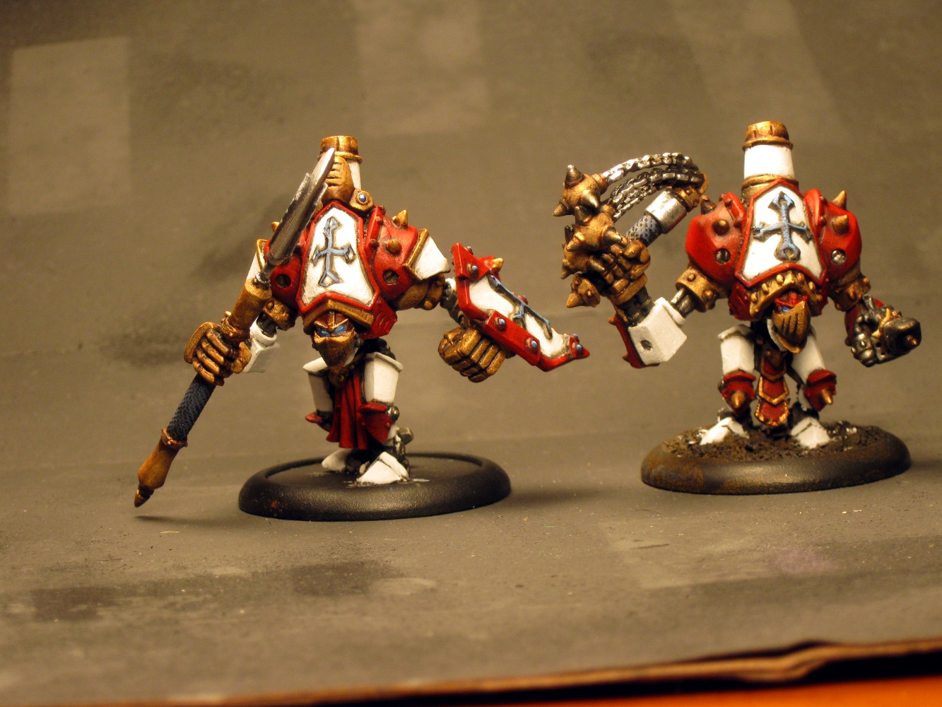 Gone To Ground: Twins Painted: Repenter and Revenger Warjacks