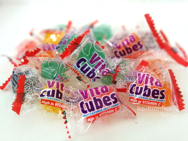 Lique's Antics: Vita Cubes: Vitamin-packed, Fruit-flavored Jelly Candy