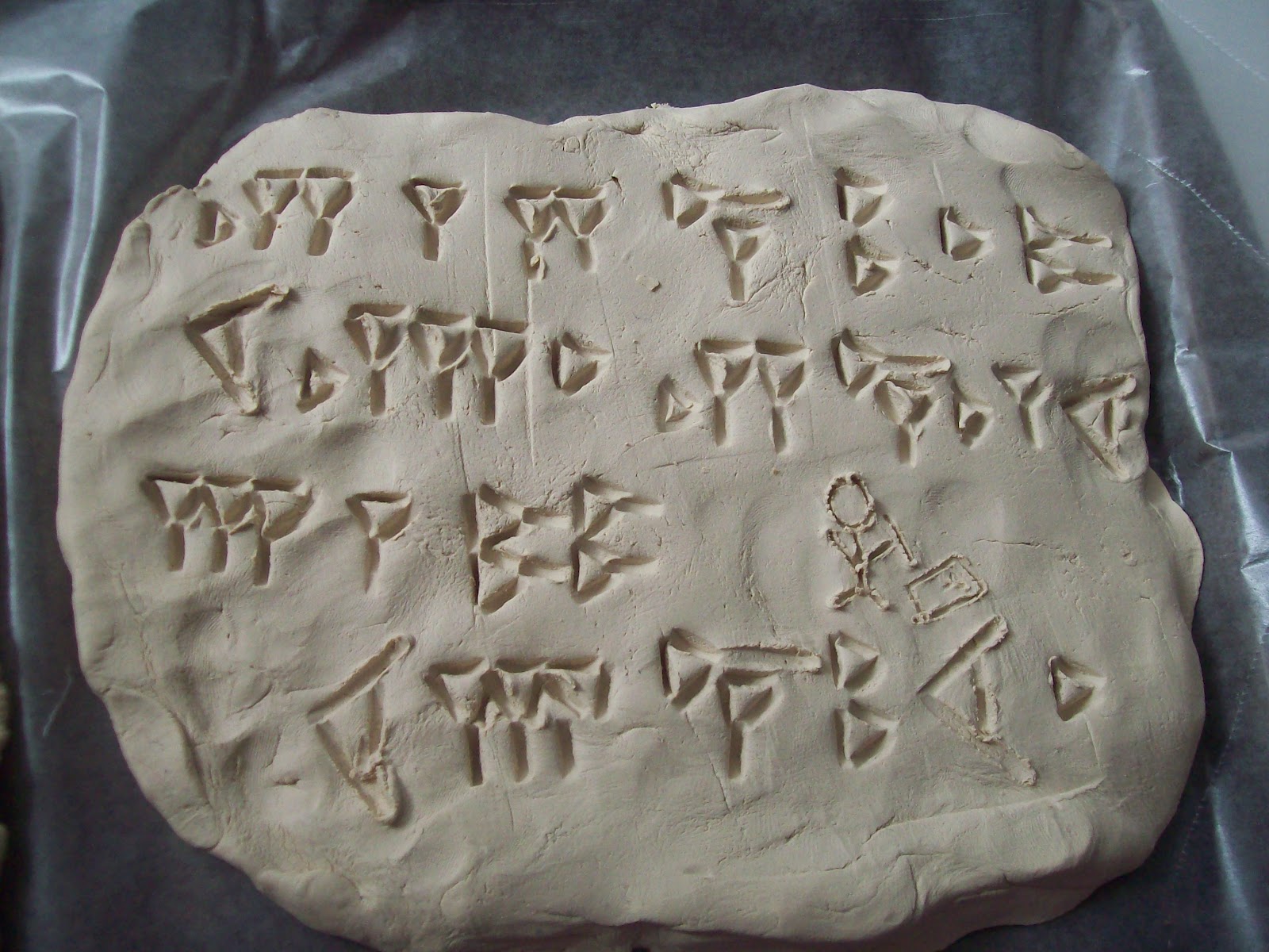 Sceleratus Classical Academy: Sumerian Cuneiform on Clay Tablets