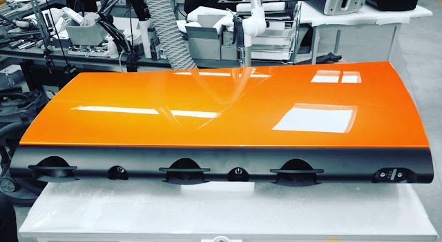 Raidho Acoustics C2.2 speakers in Lamborghini Orange finish – M & S ...