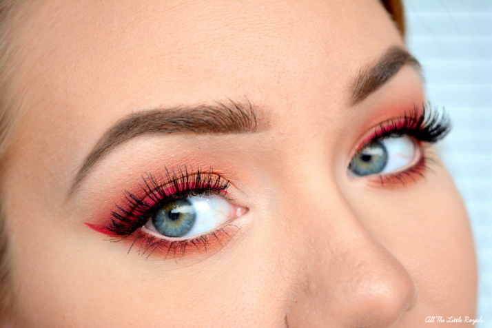 All The Little Royals: NYX MAKEUP LOOK - COLOR RIOT