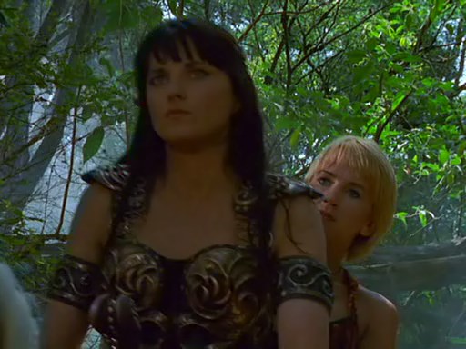 As Xena helps her get behind her and the ride off together Gabrielle ...