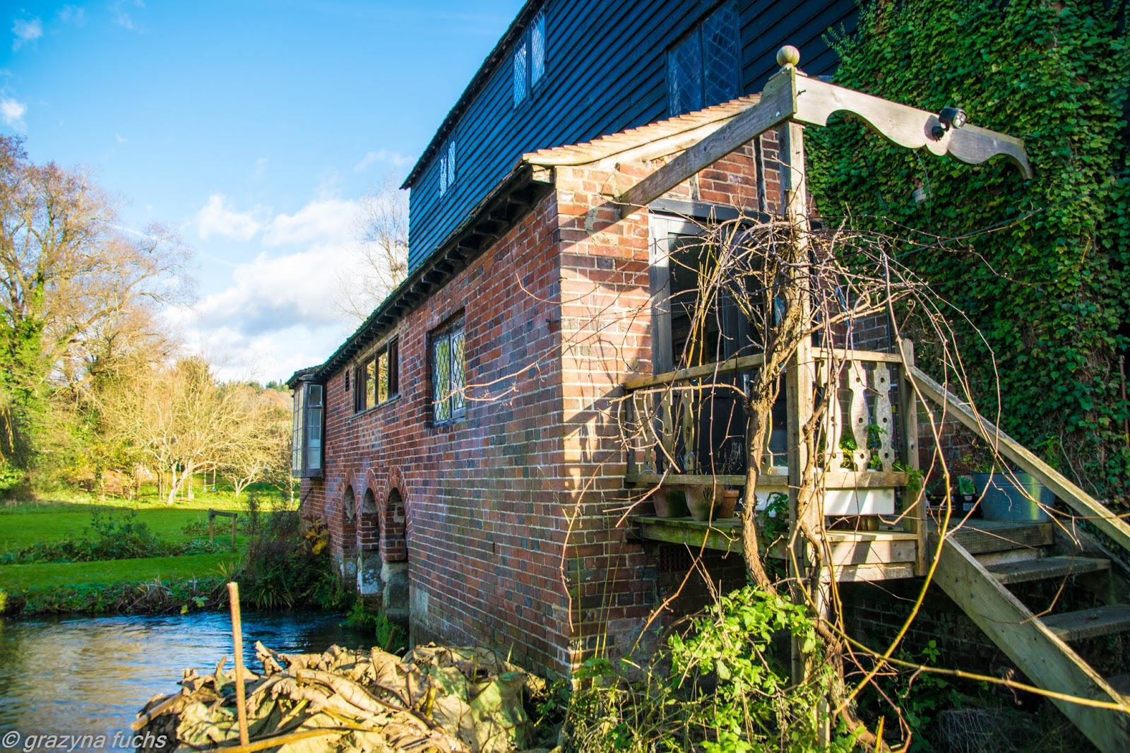 Enjoy your time with beautiful places: Shalford Mill -18th-century ...