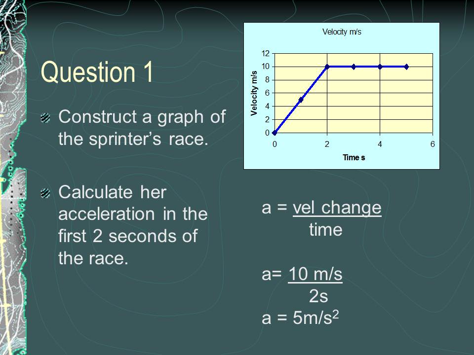 GCSE Physics: Velocity time graphs