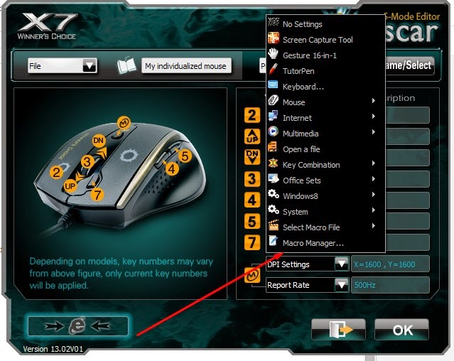 Cara Setting Mouse Macro X7 Game POINT BLANK Terbaru - Game Solution