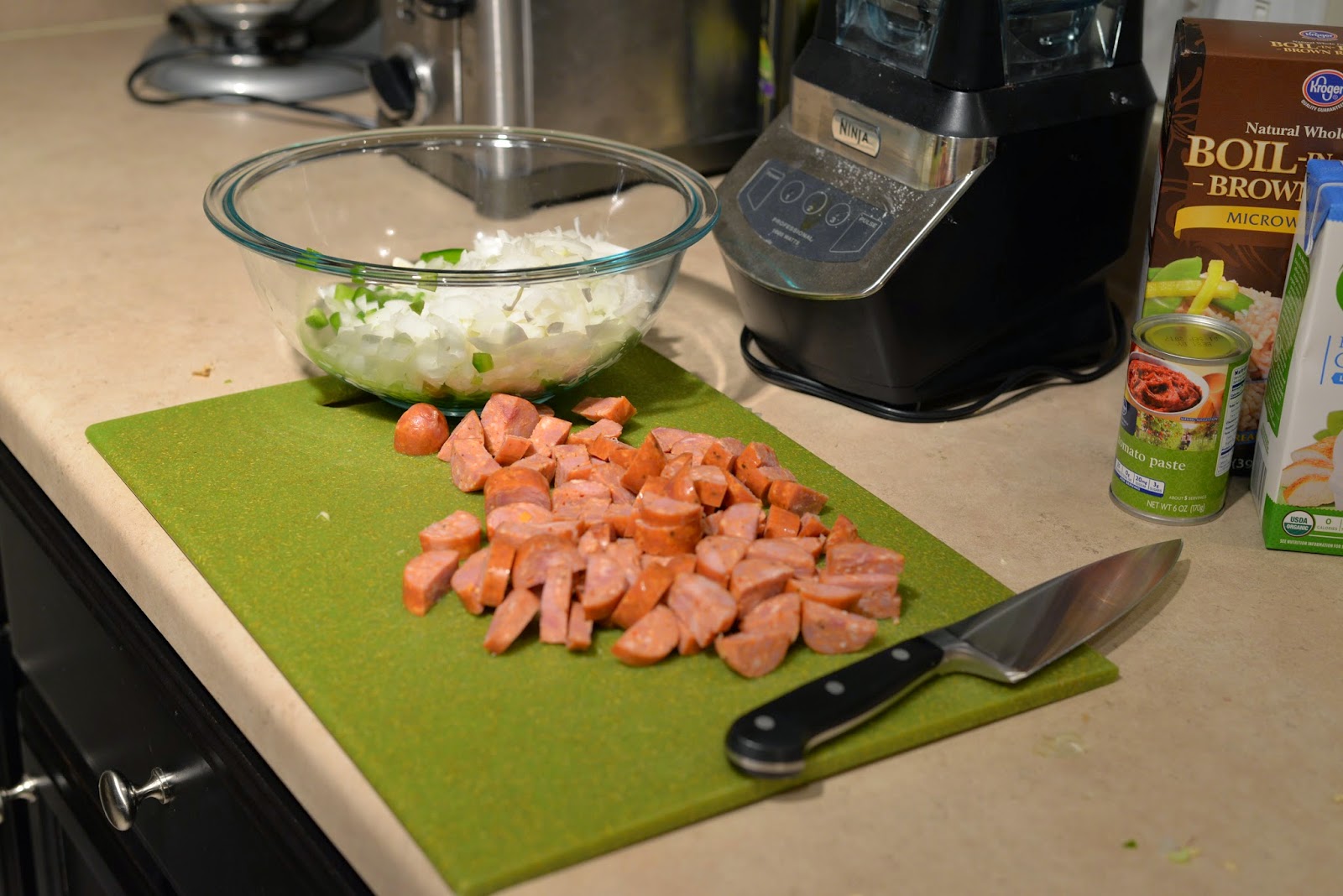 The Three Happy Eaters: Sausage Gumbo The Three Happy Eaters: Sausage Gumbo