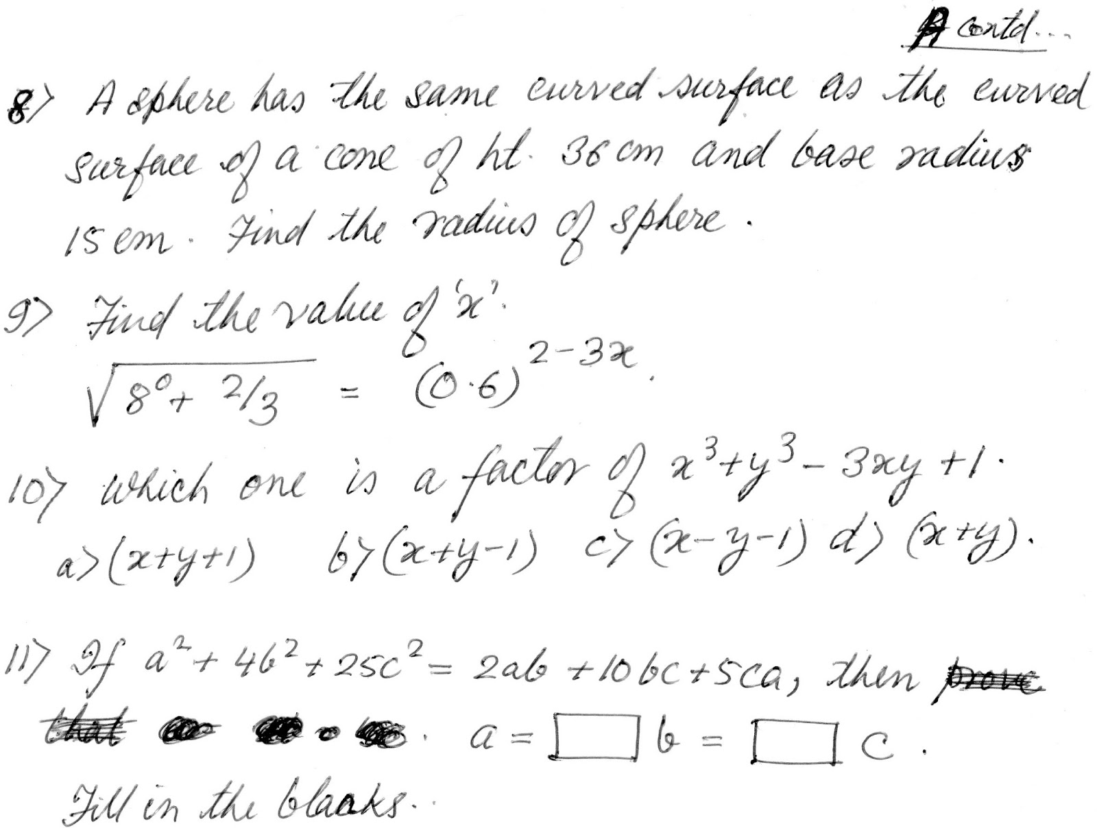 Preparations for IPM, MTSE, Olympiad, MAT, Scholarship,CBSE, ICSE ...