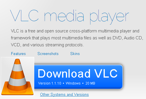 [Miễn phí] VLC media player 1.1.10