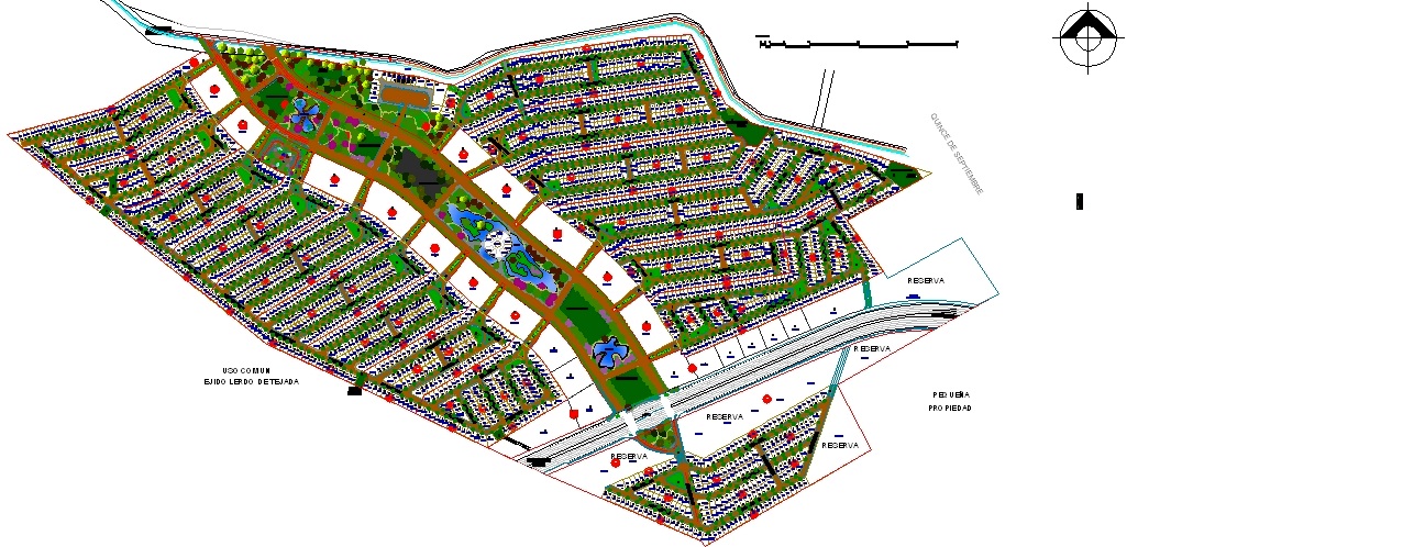 LAS VILLAS: Localizacion y distribucion de lotes