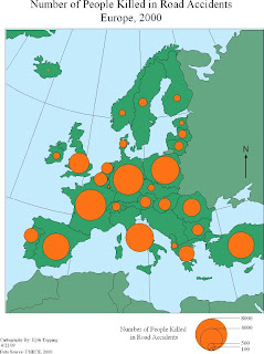 Map Analysis: Map Catalogs: Range Graded Proportional Circle Map