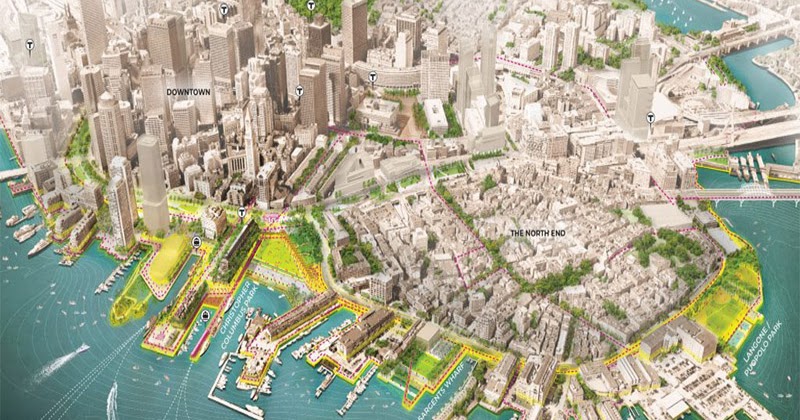 SCAPE, Resilient Boston HarborTaşkın Koruma Projesi