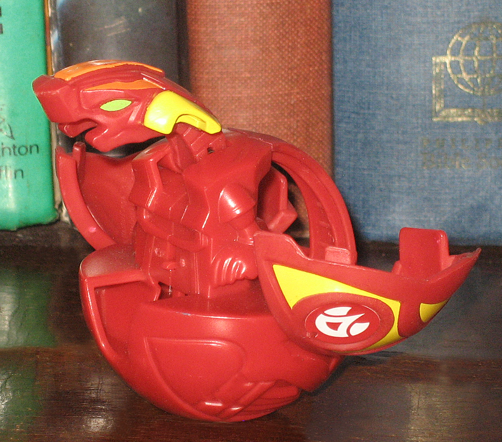 Percy's Fast Food Toy Stories : Red Yellow Bakugan - McD