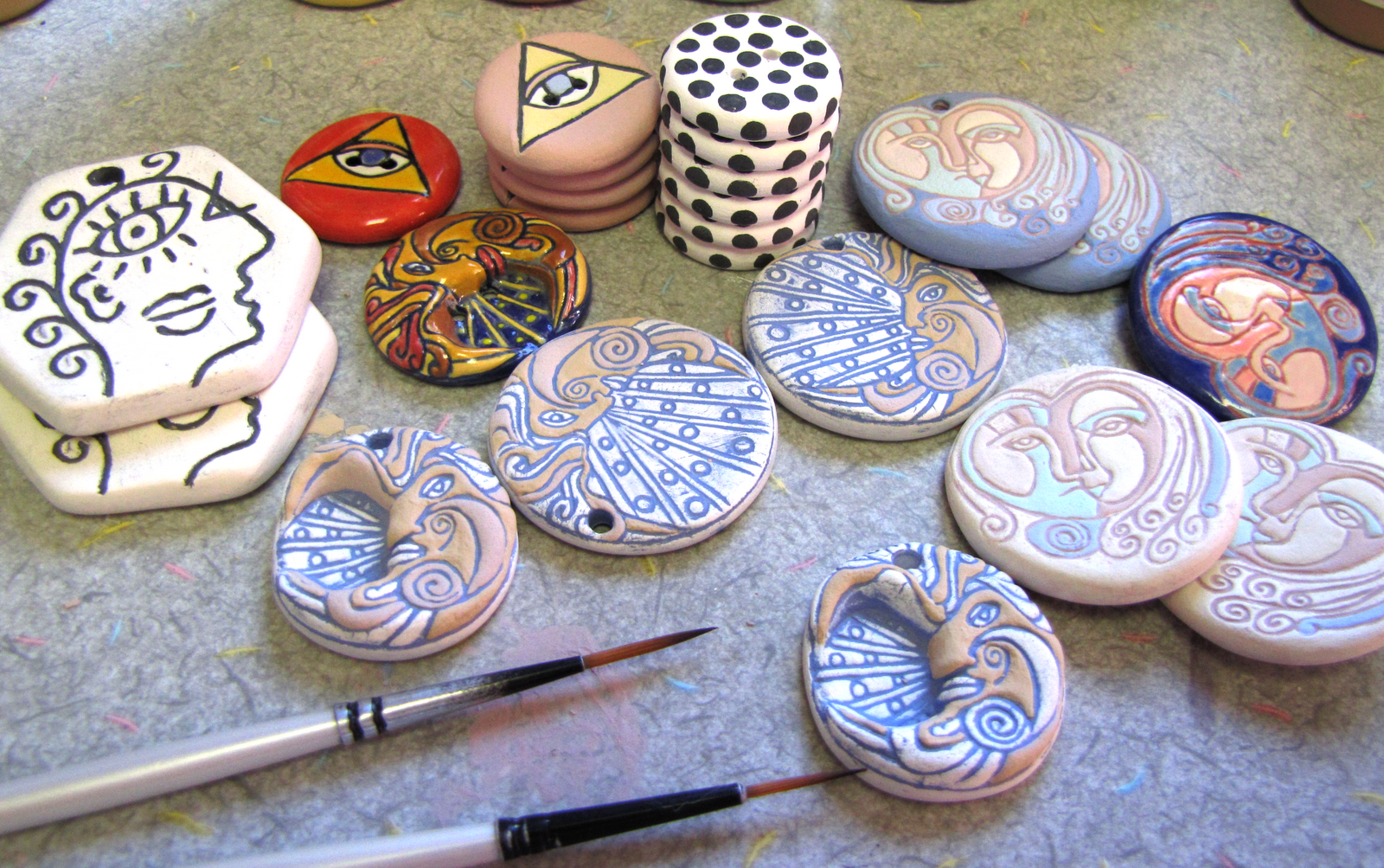 Art Bead Scene Blog: Studio Saturday with Creative Impressions In Clay